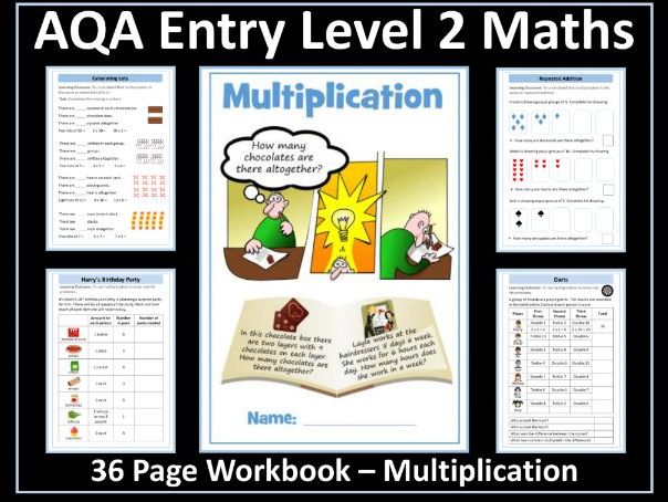 AQA Entry Level 2 Maths | Teaching Resources