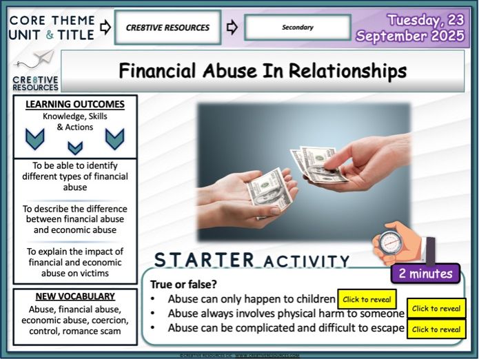 Financial Abuse and Control in Relationships – Understanding Economic ...