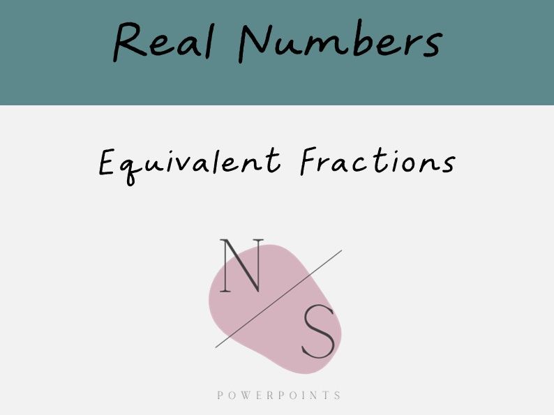 Equivalent Fractions Lesson Presentation Teaching Resources