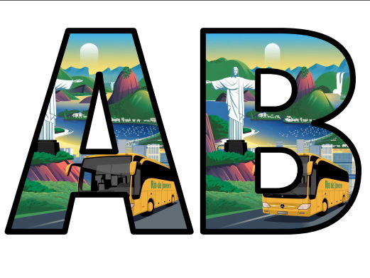 Geography Brazil Country Study Lettering Set Display Title Letters ...