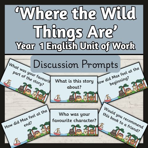 'Where the Wild Things Are' Year 1 English Planning and Resources ...
