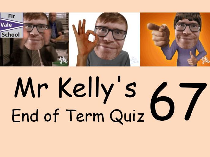 Mr Kelly's Fun Maths Reward Quiz 67 | Teaching Resources