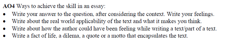 CIE IGCSE Literature in English 0475 Notes | Teaching Resources