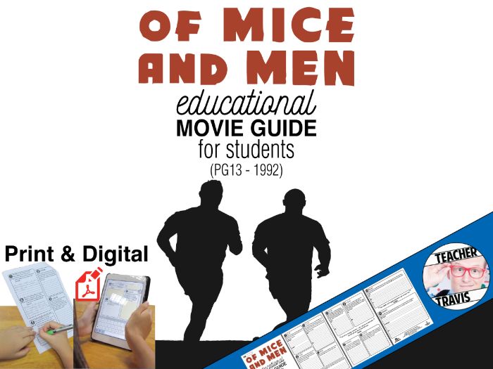 Of Mice and Men Movie Guide (PG13 - 1992) | Teaching Resources
