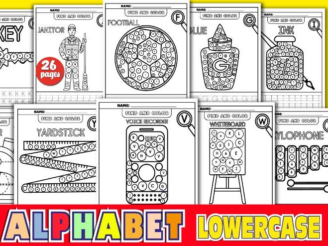 Letter Recognition Alphabet Handwriting A Z Teaching Resources