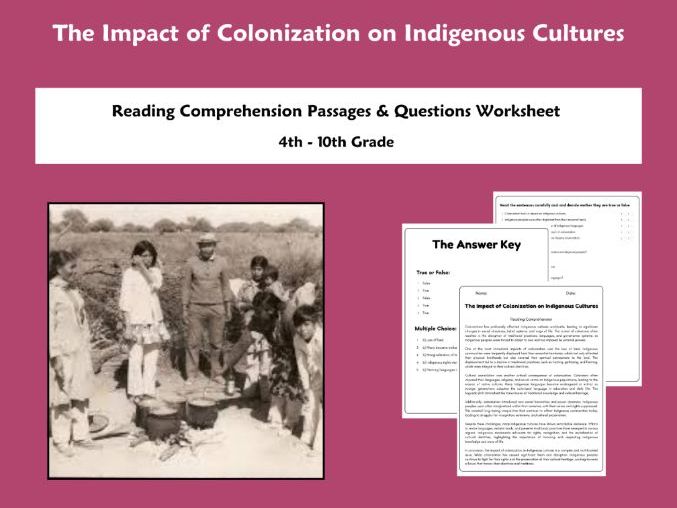 The Impact of Colonization on Indigenous Cultures: Reading ...
