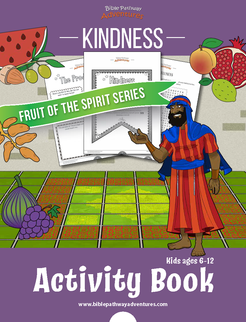 Kindness: Fruit of the Spirit Activity Book & Lesson Plan | Teaching ...