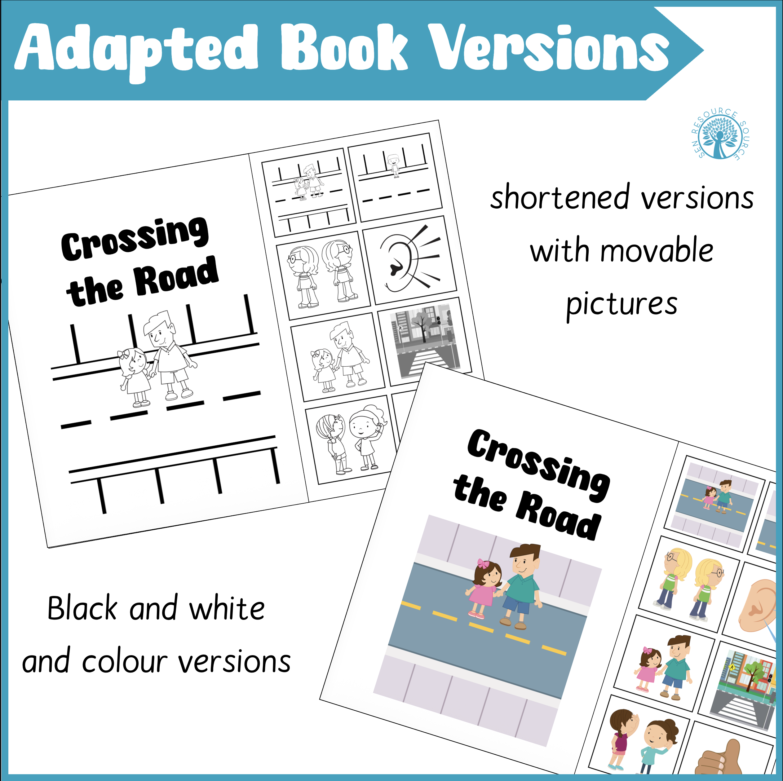 Crossing the Road Social Story | Teaching Resources