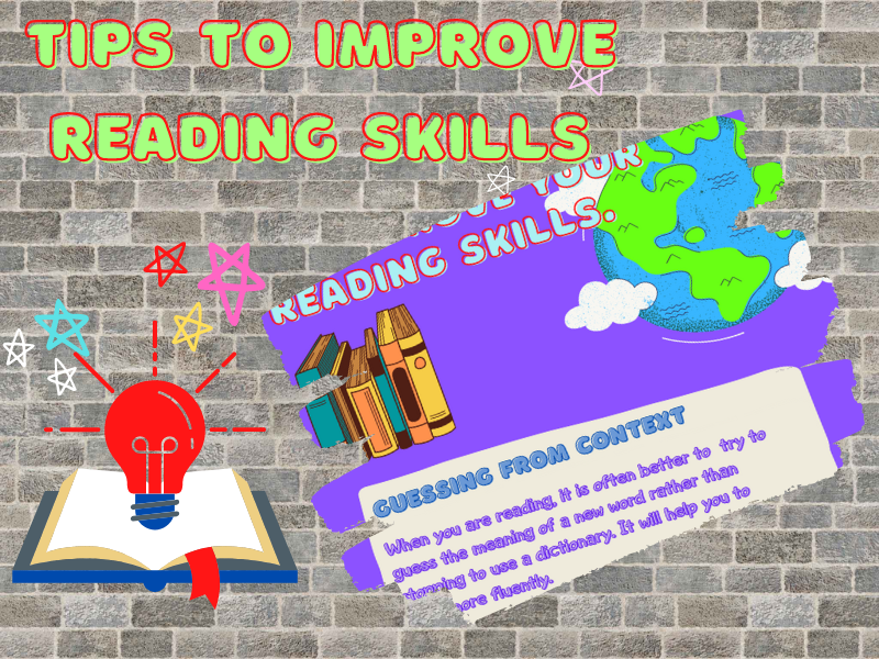 Tips To Improve Reading Skills In English Teaching Resources