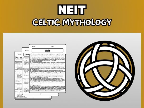 Neit - Celtic Mythology Reading Comprehension Passages & Questions ...
