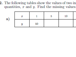 Inverse proportion worksheet no 2 (with solutions) | Teaching Resources