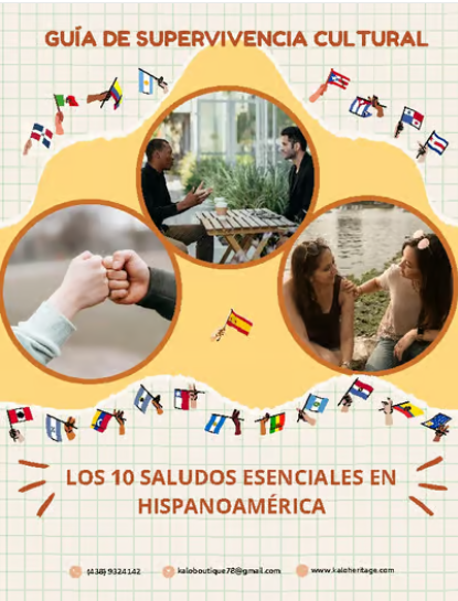 Guía de Saludos - Spanish Greetings FREE | Teaching Resources