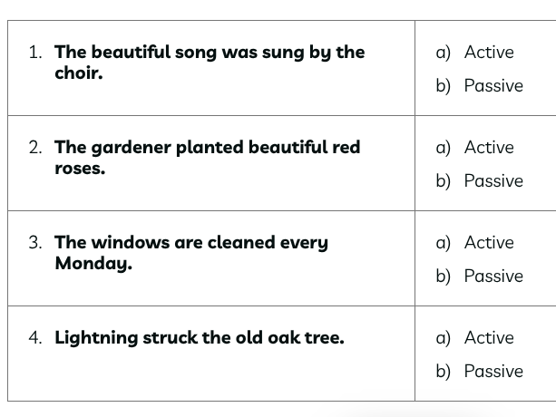 SAT revision - Passive and active voice | Teaching Resources