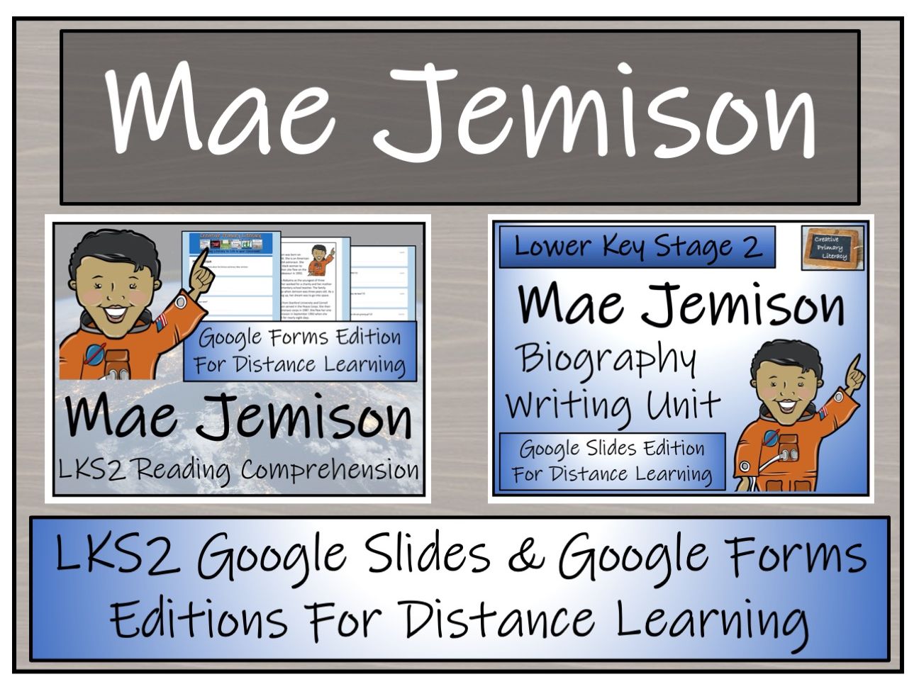 LKS2 Mae Jemison Biography & Reading Comprehension Bundle | Digital ...