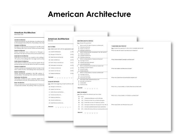 American Architecture | Teaching Resources