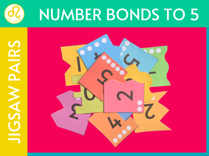 Number Bonds To 5 Jigsaw Activity Teaching Resources number-bonds-to-5-jigsaw-activity-teaching-resources