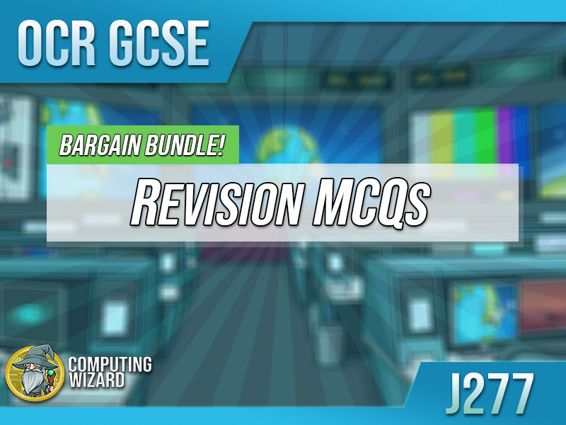 Revision MCQs for OCR GCSE Computer Science J277 | Teaching Resources Revision MCQs for OCR GCSE Computer Science J277 | Teaching Resources