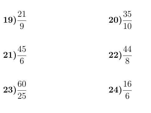 Converting fractions to mixed numbers worksheet no 2 (with solutions ...
