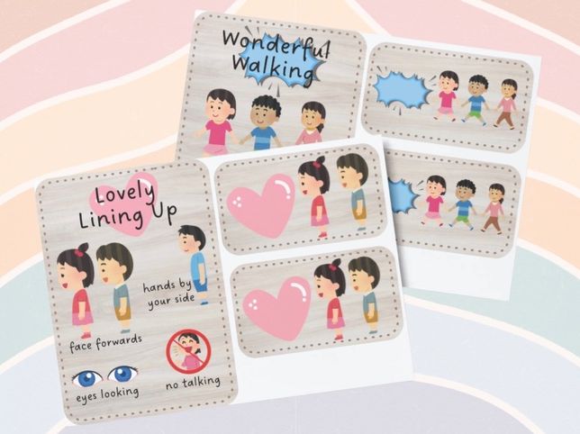 None Verbal Cue Cards | Teaching Resources