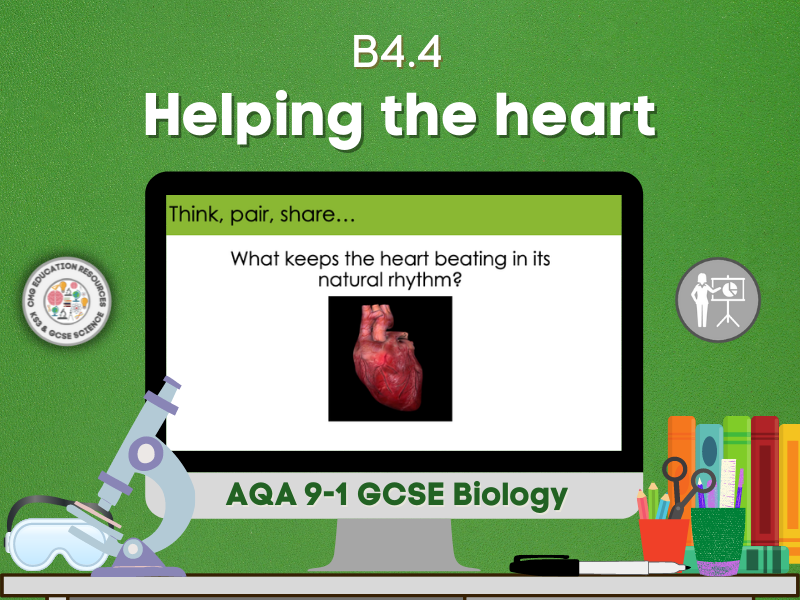 B4 4 Helping The Heart Aqa Gcse Biology Teaching Resources
