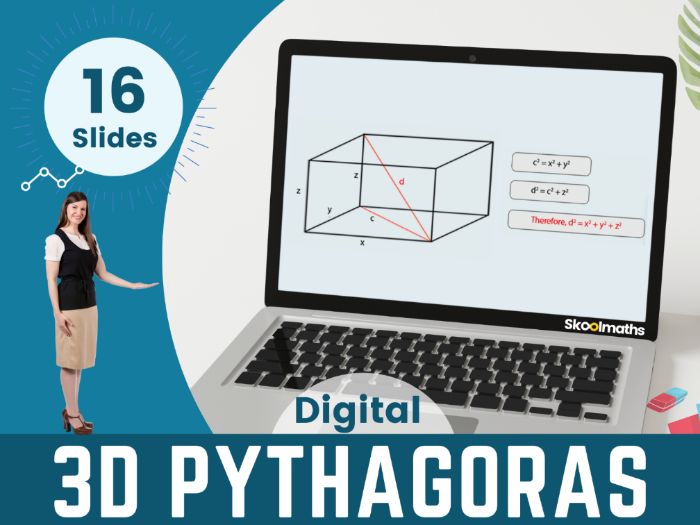 3D Pythagoras | Interactive Digital Maths Lesson for GCSE Exam Revision ...