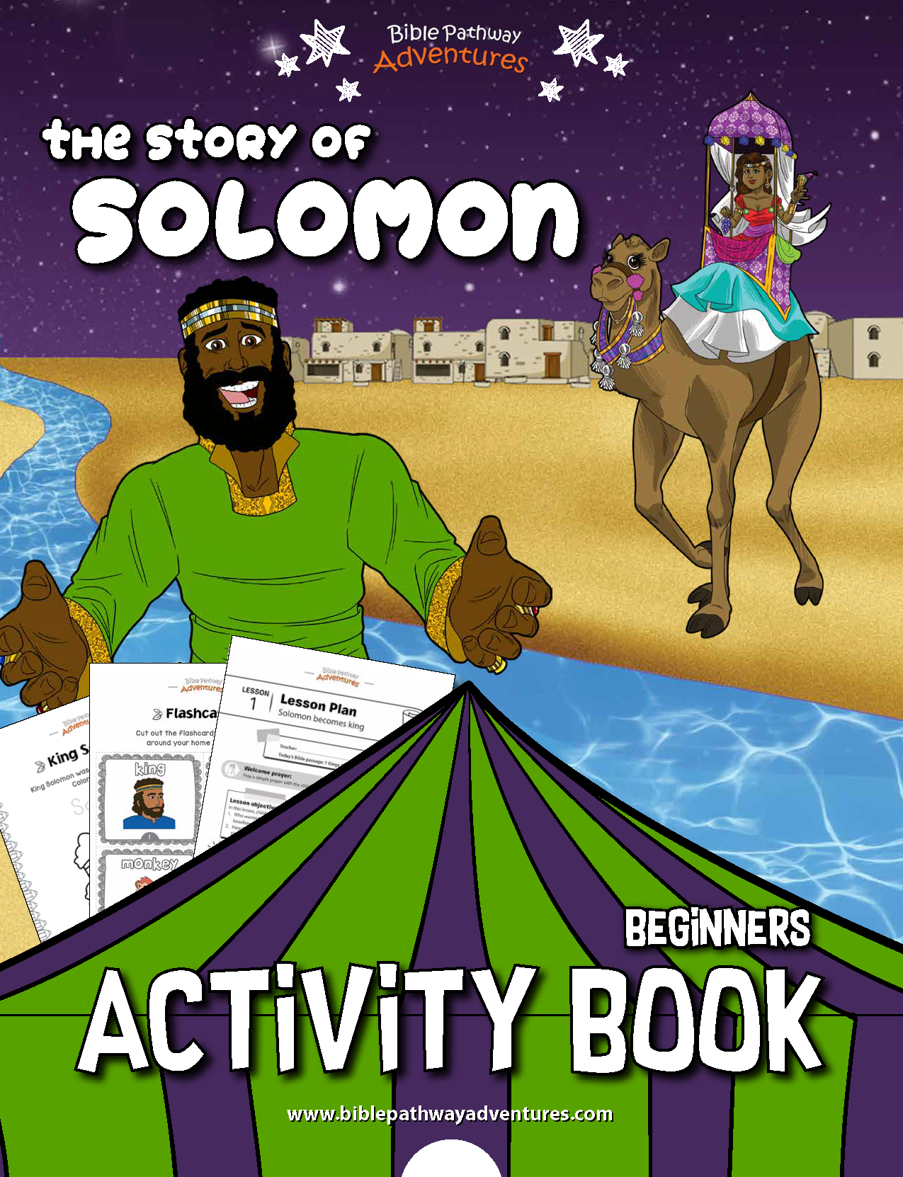 The story of Solomon Activity Book for Beginners | Teaching Resources