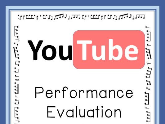MUSIC: Performance Evaluation and Analysis Sheets | Teaching Resources