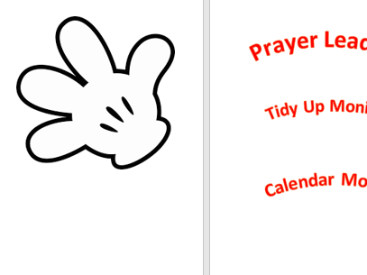 Mickey Mouse Class Jobs | Teaching Resources