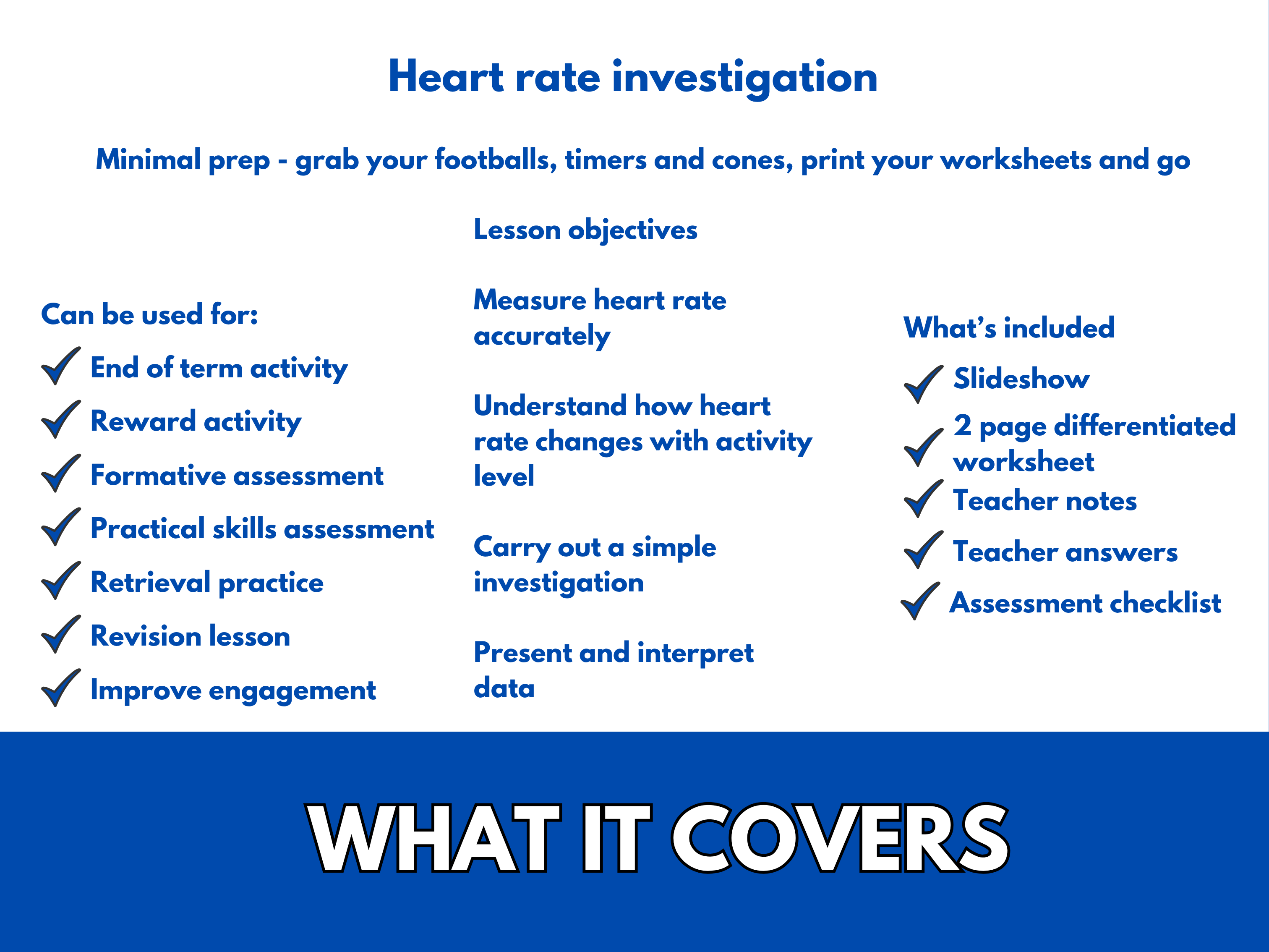 World Cup STEM Lab | Heart Rate & Exercise Science Investigation ...