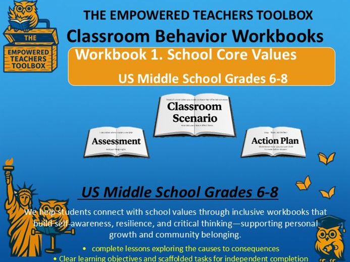 US Middle School Behavior Management Toolkit, Workbook 1. School Core ...