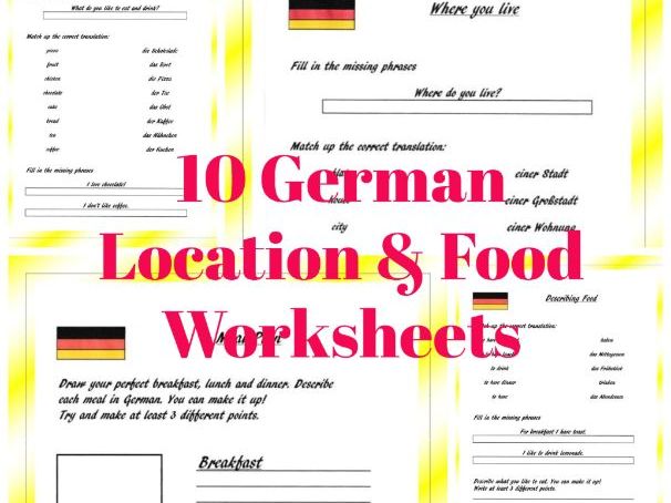 KS3 French, German and Spanish Worksheets | Teaching Resources