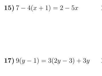 Solving linear equations with one, zero or no solution | Teaching Resources