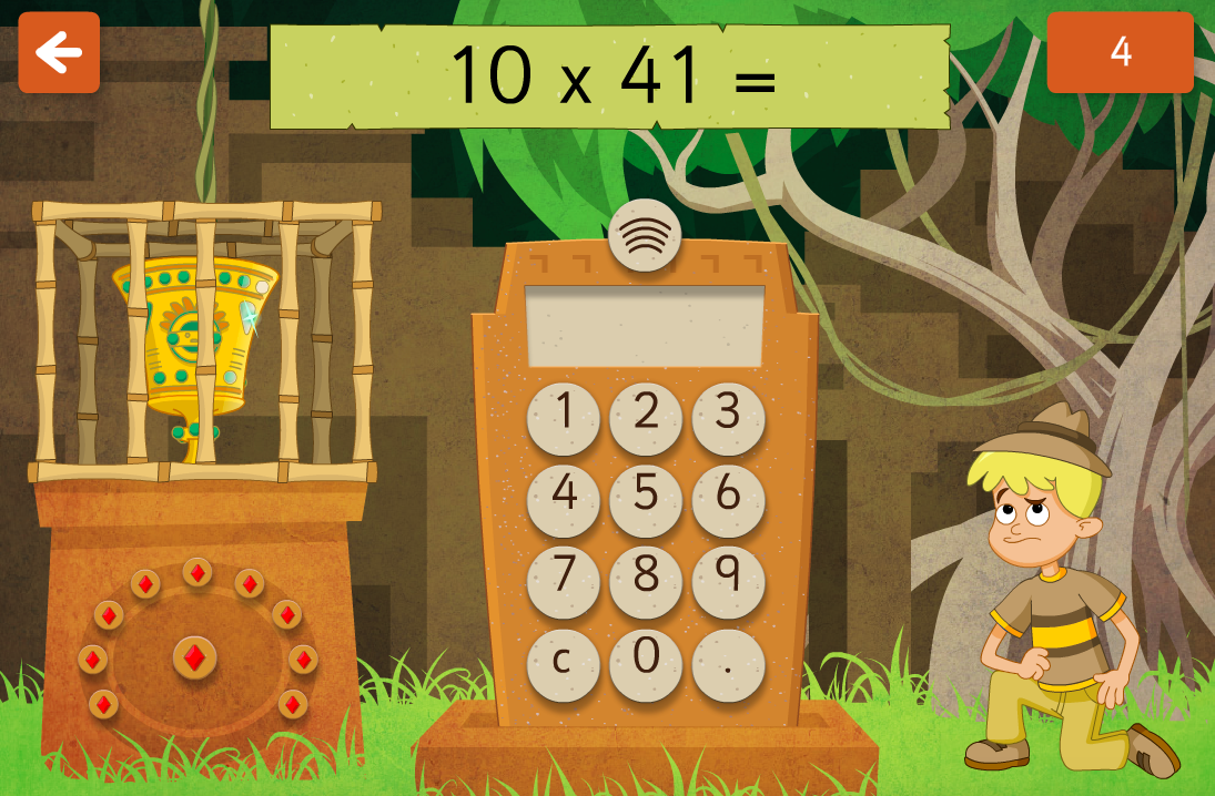 Multiplication Table Interactive Games Adventureret