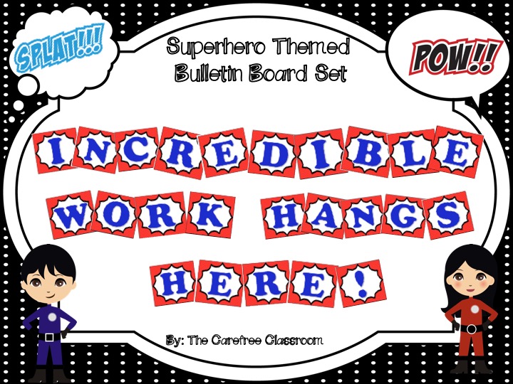 Secondary superheroes resources