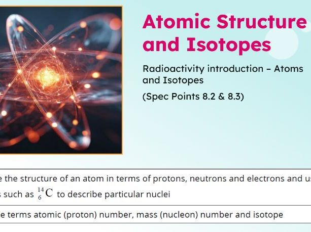 IGCSE Physics: Atomic Structure and Isotopes | Radioactivity | Edexcel ...