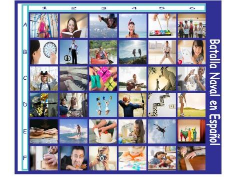 Free Time and Hobbies 6 Spanish Photo Game Bundle | Teaching Resources
