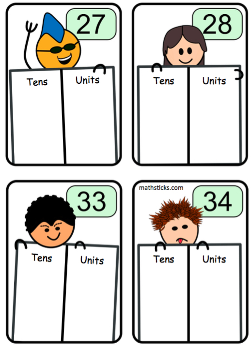 Place Value Two Digit Numbers Worksheets Teaching Resources