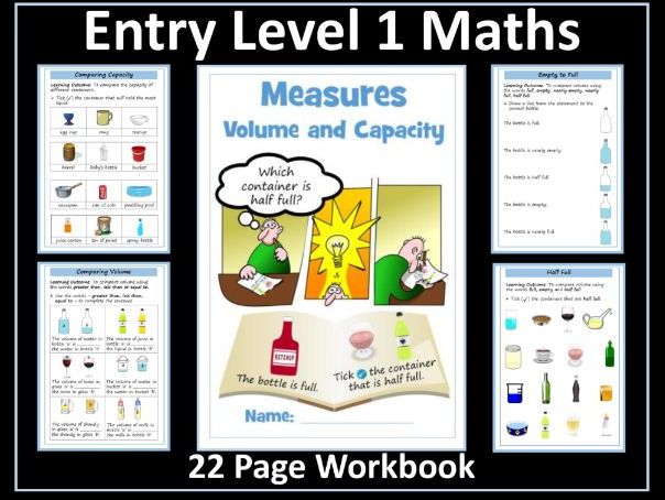 AQA Entry Level 1 Maths Bundle Teaching Resources