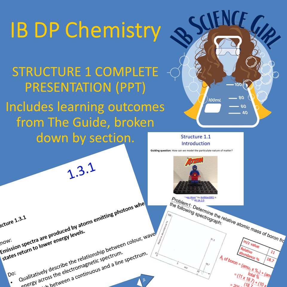 IBDP Chem Complete Structure 1 Presentation | Teaching Resources