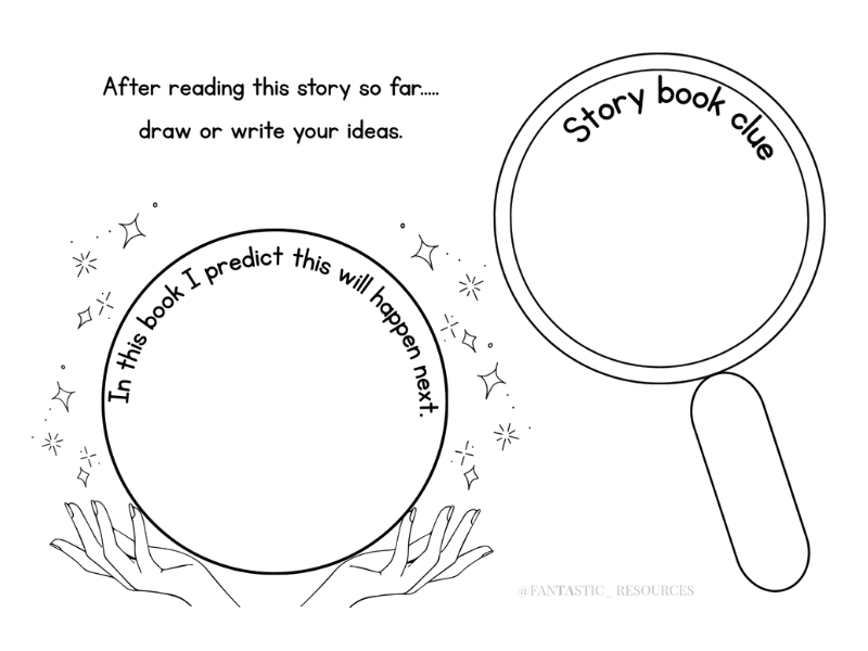 Book review, reading deep dives and prediction worksheet activities ...