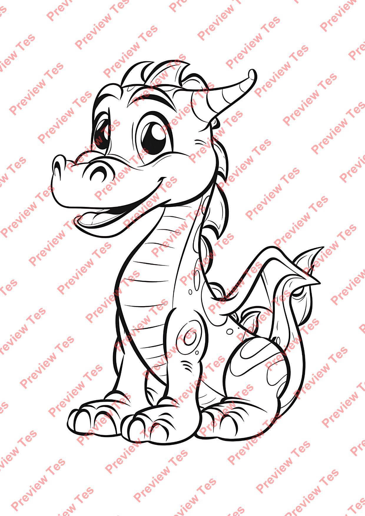 Dragon Colouring Sheets | 24 Cute Baby Dragons & Fantasy Creatures ...
