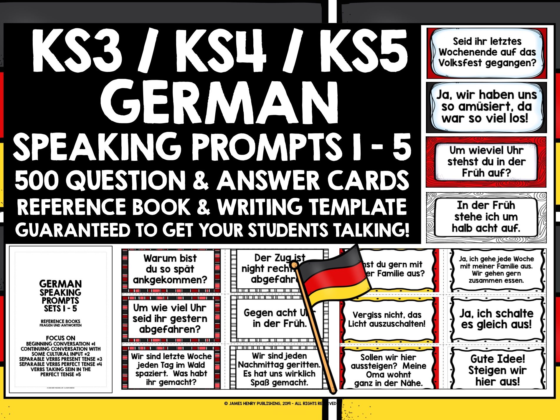 Secondary German resources: days, dates, months, seasons