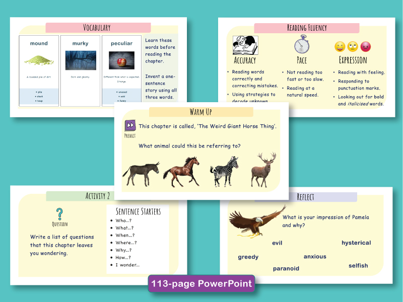 KS2 Grimwood - Reading Comprehension Resources - Year 3 and 4 ...