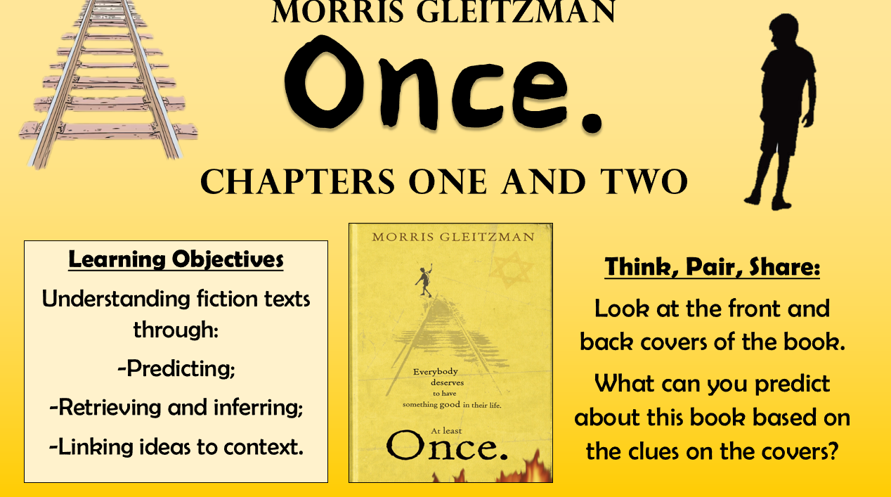 Once - Morris Gleitzman - Chapters 1-2 - Double Lesson! | Teaching ...