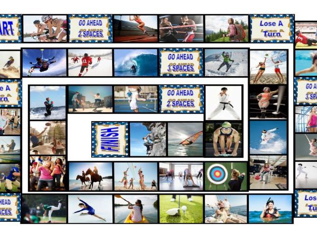 Sports and Exercise 6 Spanish Photo Game Bundle | Teaching Resources