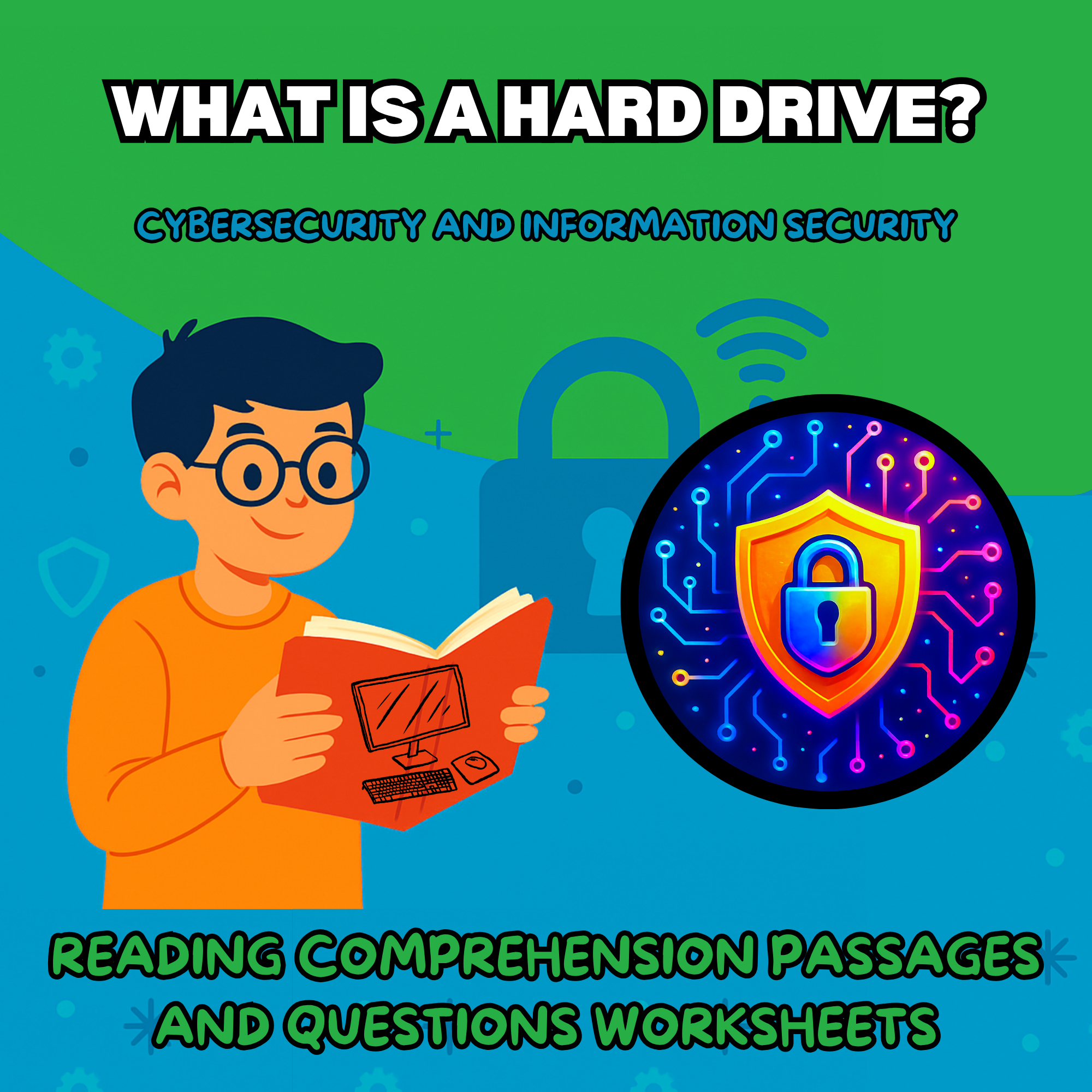 What Is a Hard Drive? Reading Comprehension Passages & Questions ...