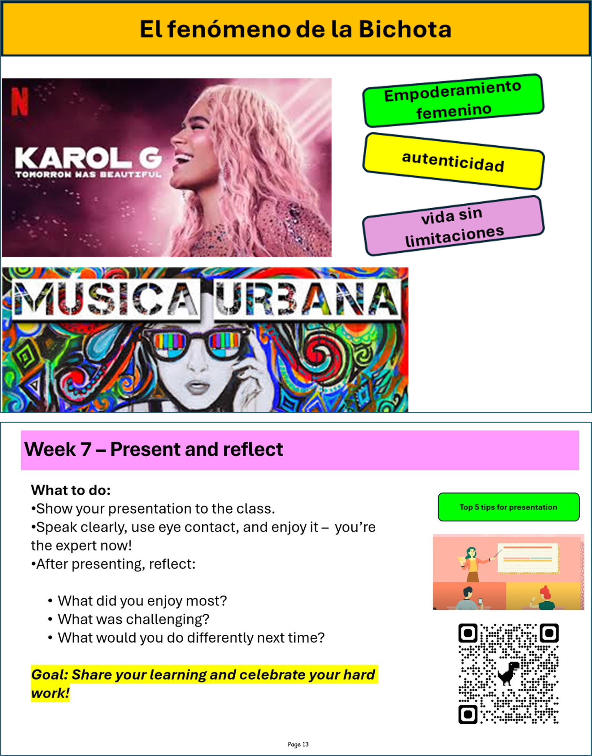 Spanish GCSE Options - La música summer project | Teaching Resources