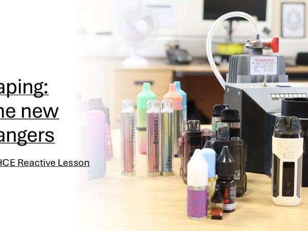 PSHCE/PSHE - Vaping - Spice Awareness Sep 2025 | Teaching Resources