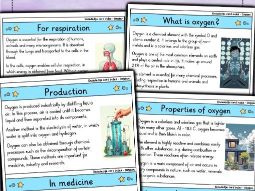 Oxygen - Flashcards | Chemistry | Properties, Role & Importance ...