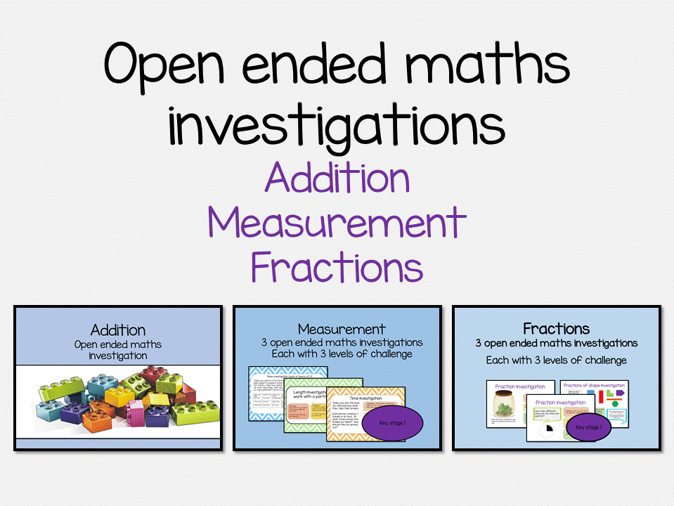 Open ended maths investigations | Teaching Resources